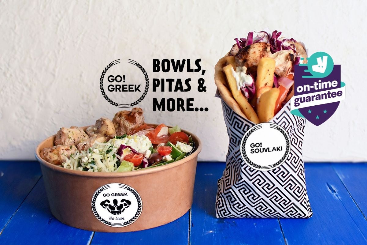 Go! Greek delivery from Downtown - Order with Deliveroo