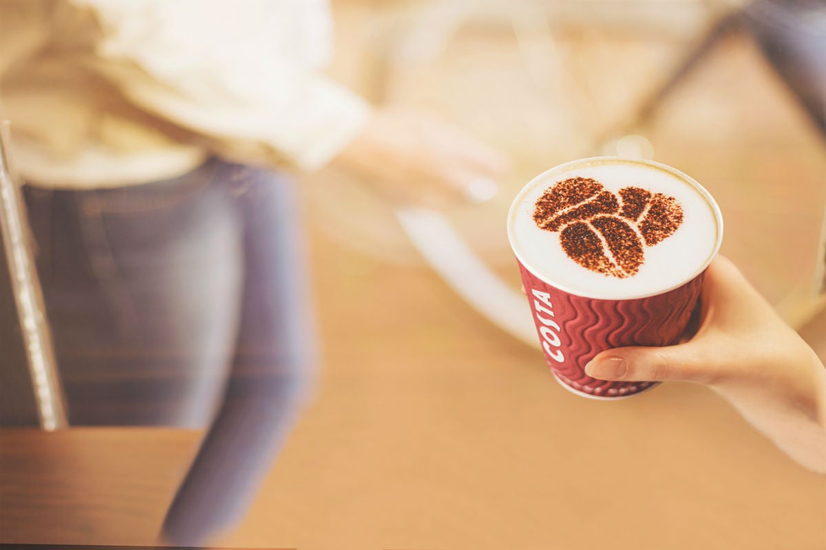 Costa Coffee delivery from J.L.T. - Order with Deliveroo