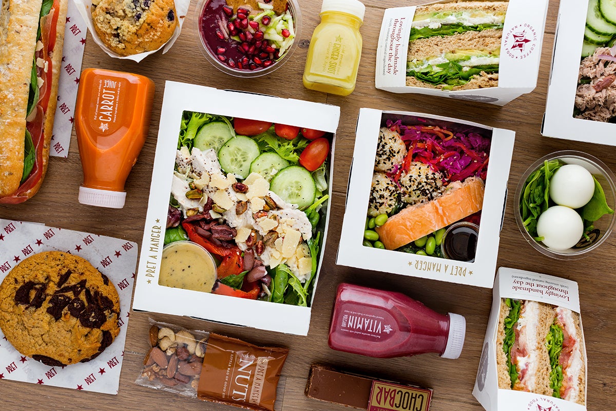 Pret A Manger delivery from Finsbury Park - Order with Deliveroo