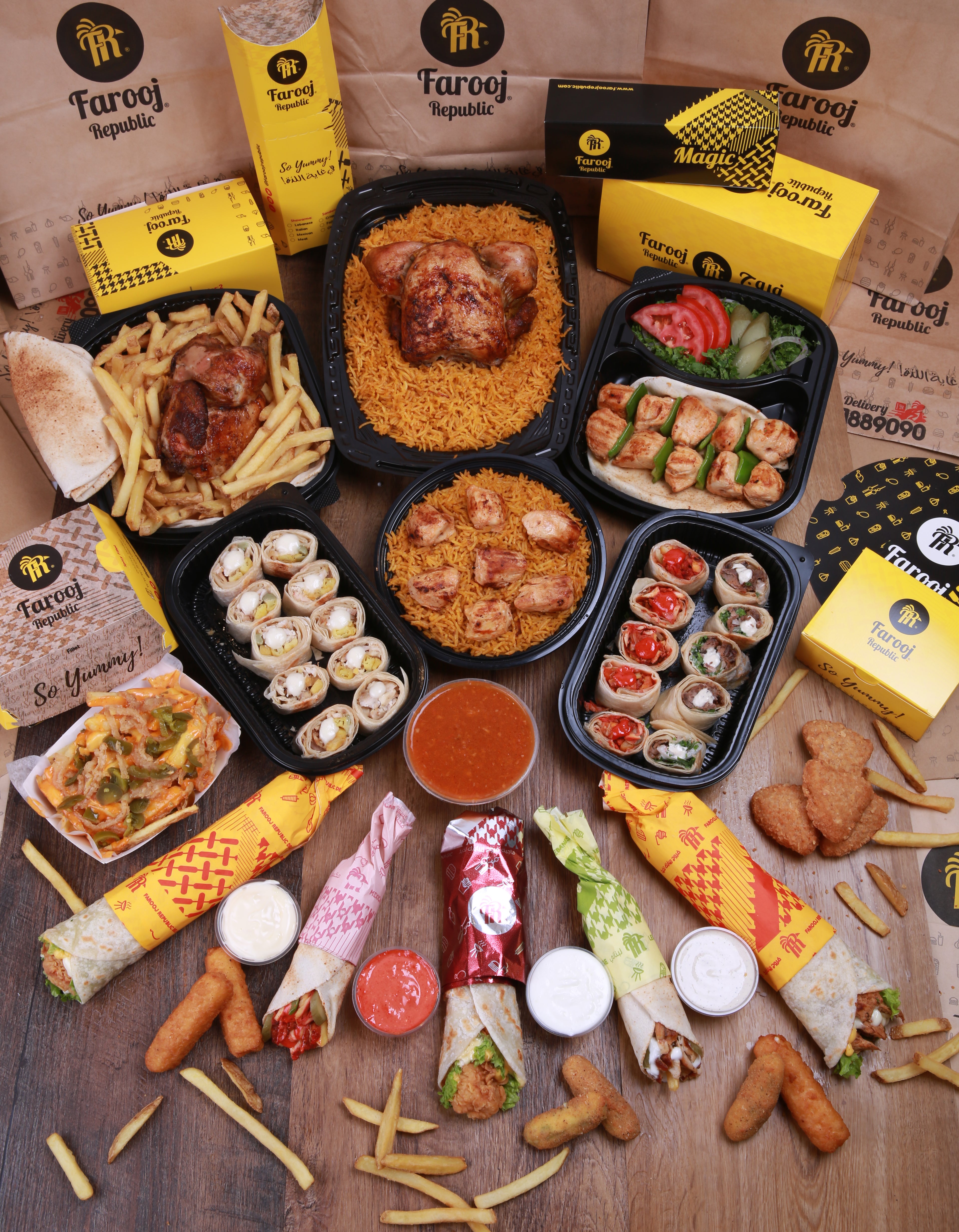 Farooj Republic فروج ريبابلك delivery from Salmiya - Order with Deliveroo