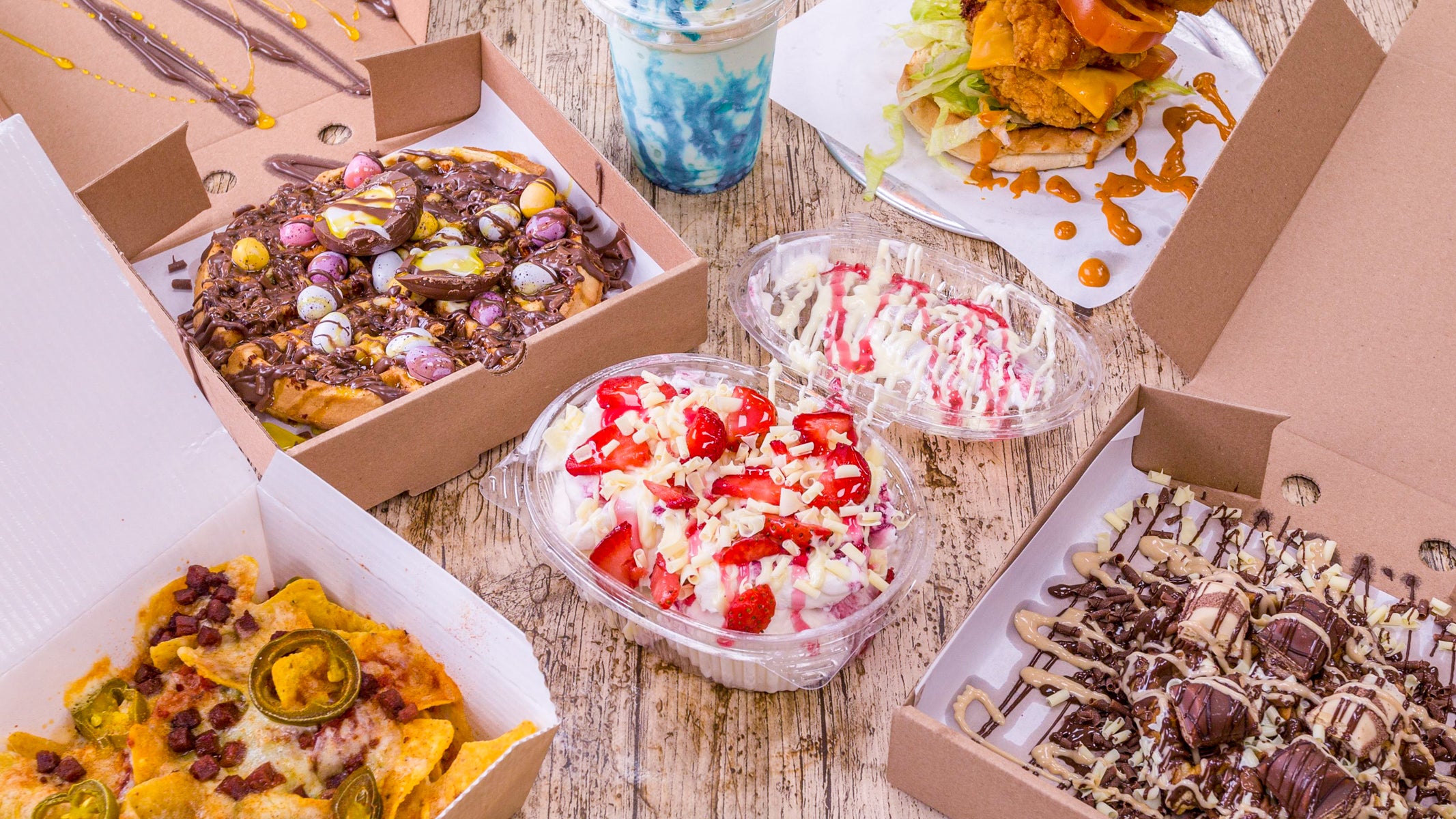 Ice and A Slice delivery from Sankey - Order with Deliveroo