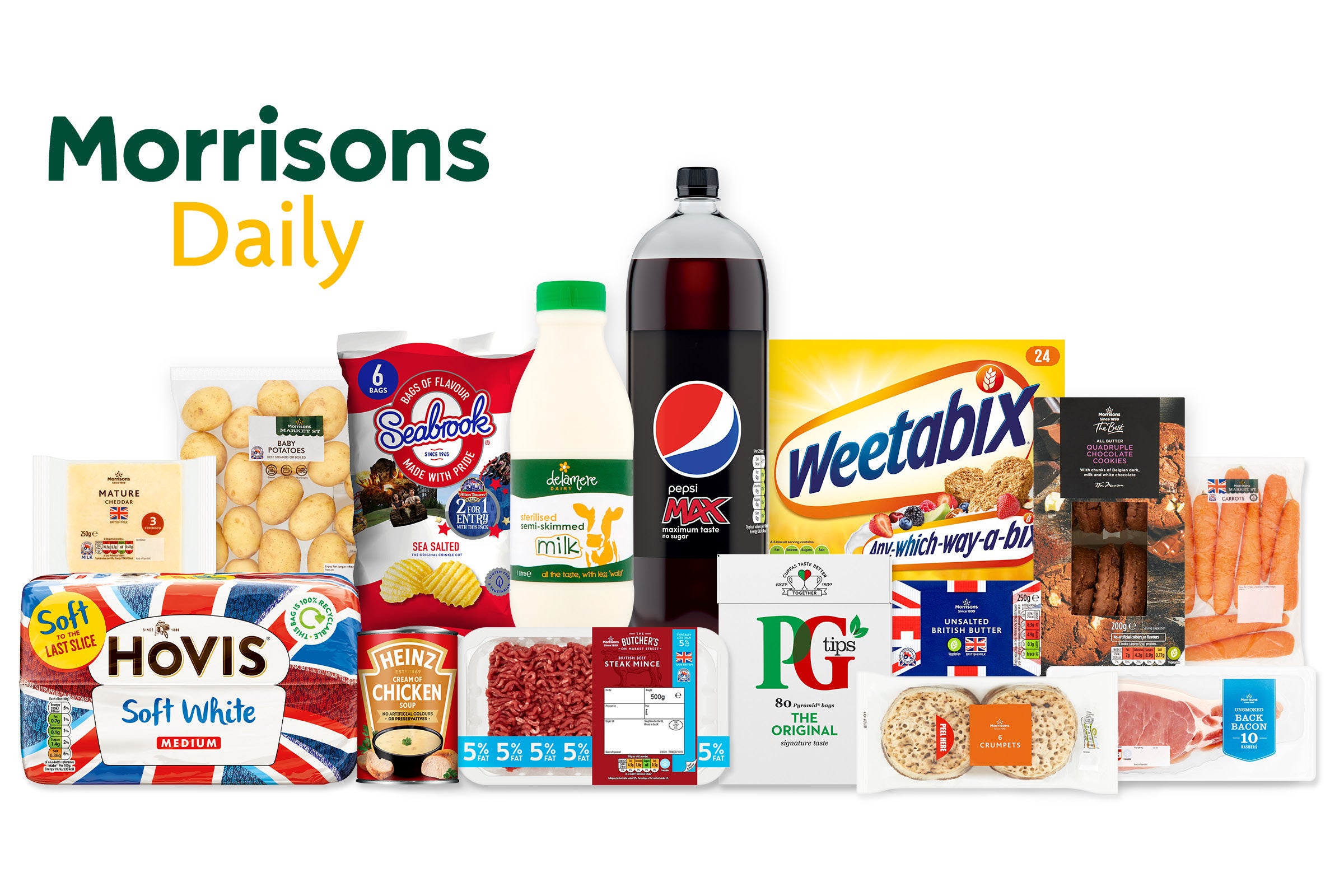 Morrisons Daily delivery from Hither Green - Order with Deliveroo