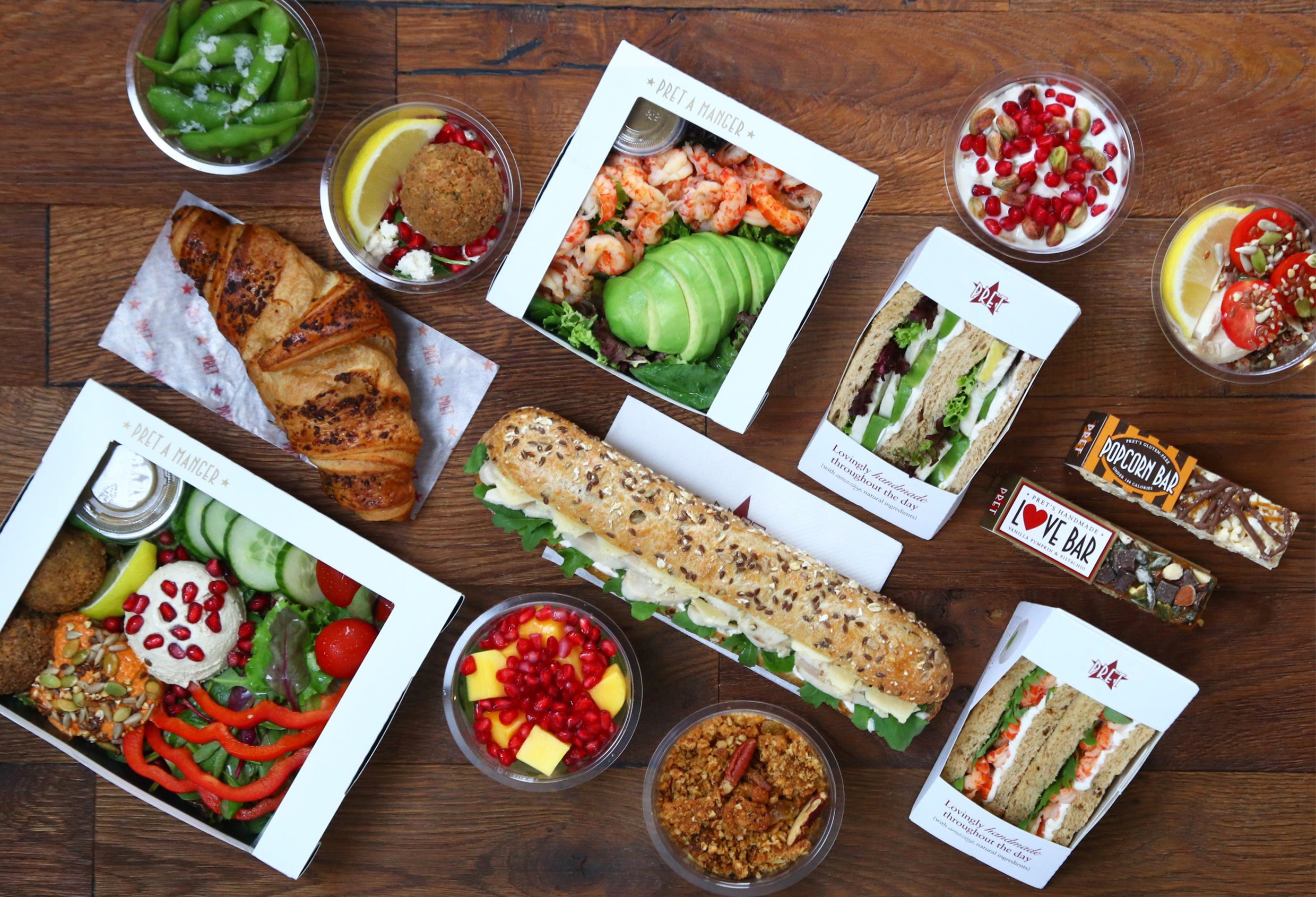 Pret A Manger delivery from D.I.F.C. - Order with Deliveroo