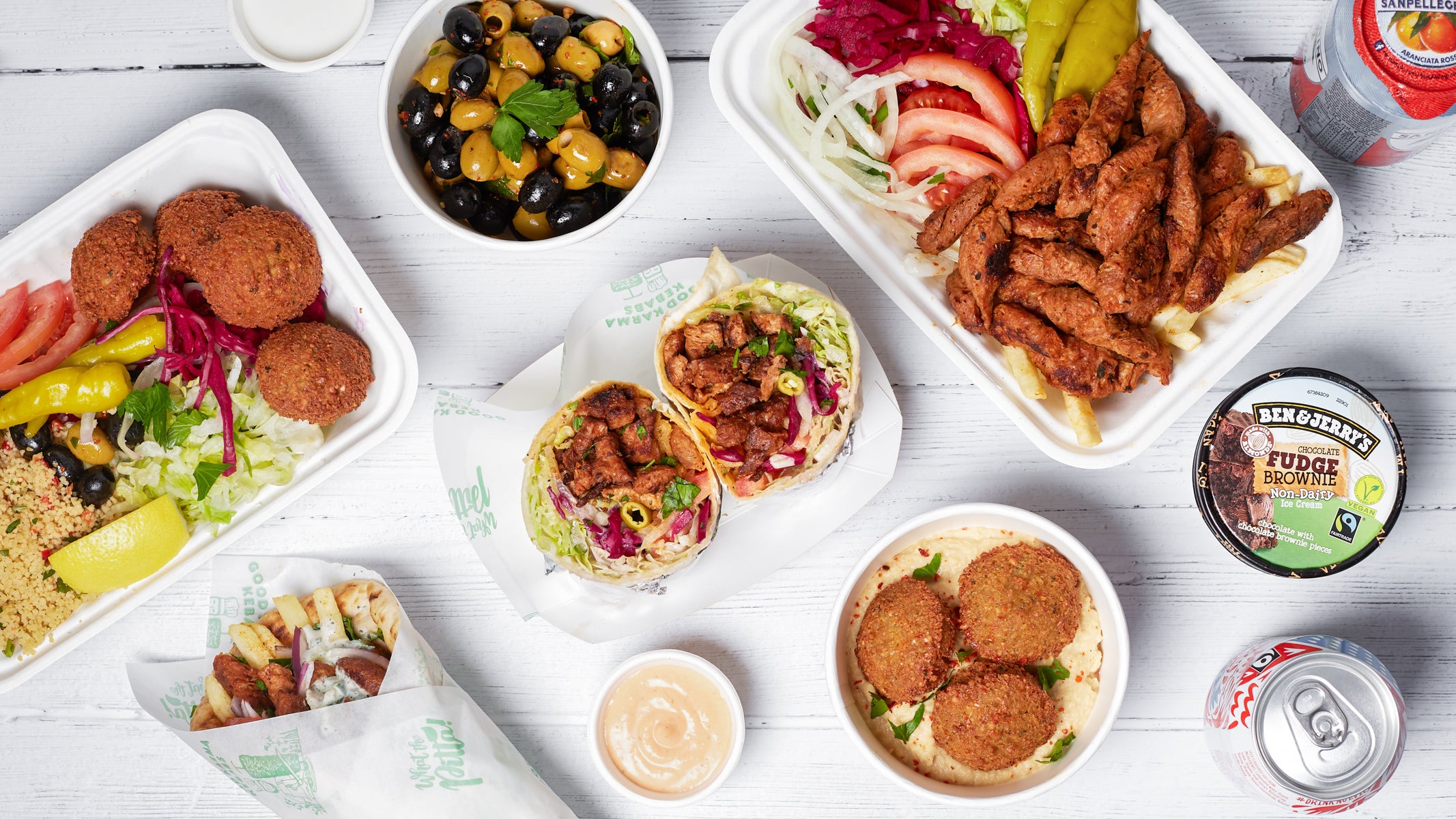 What The Pitta - BOXPARK delivery from Shoreditch - Order with Deliveroo