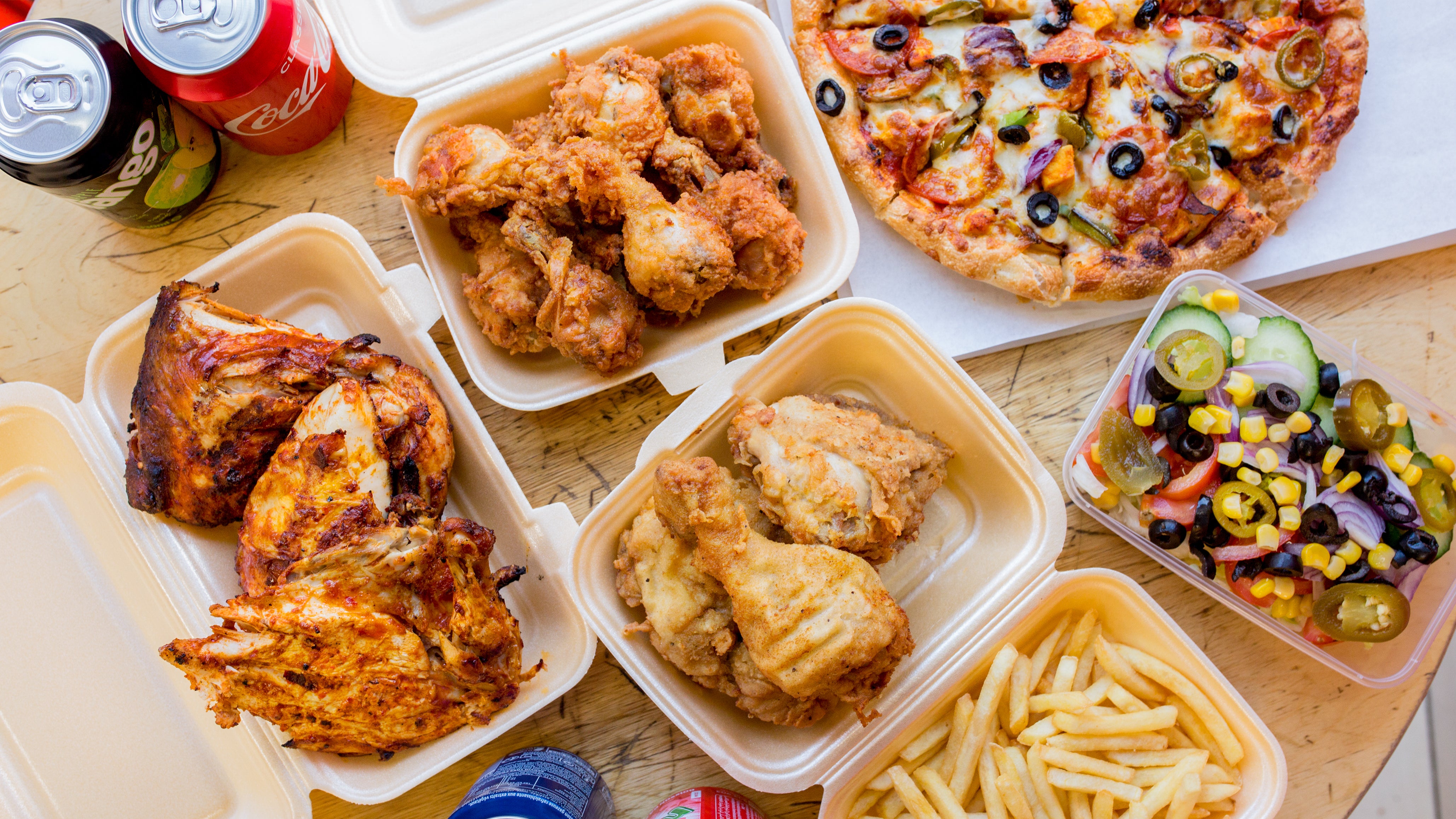 AFC Fried Chicken & Pizza delivery from Peckham - Order with Deliveroo