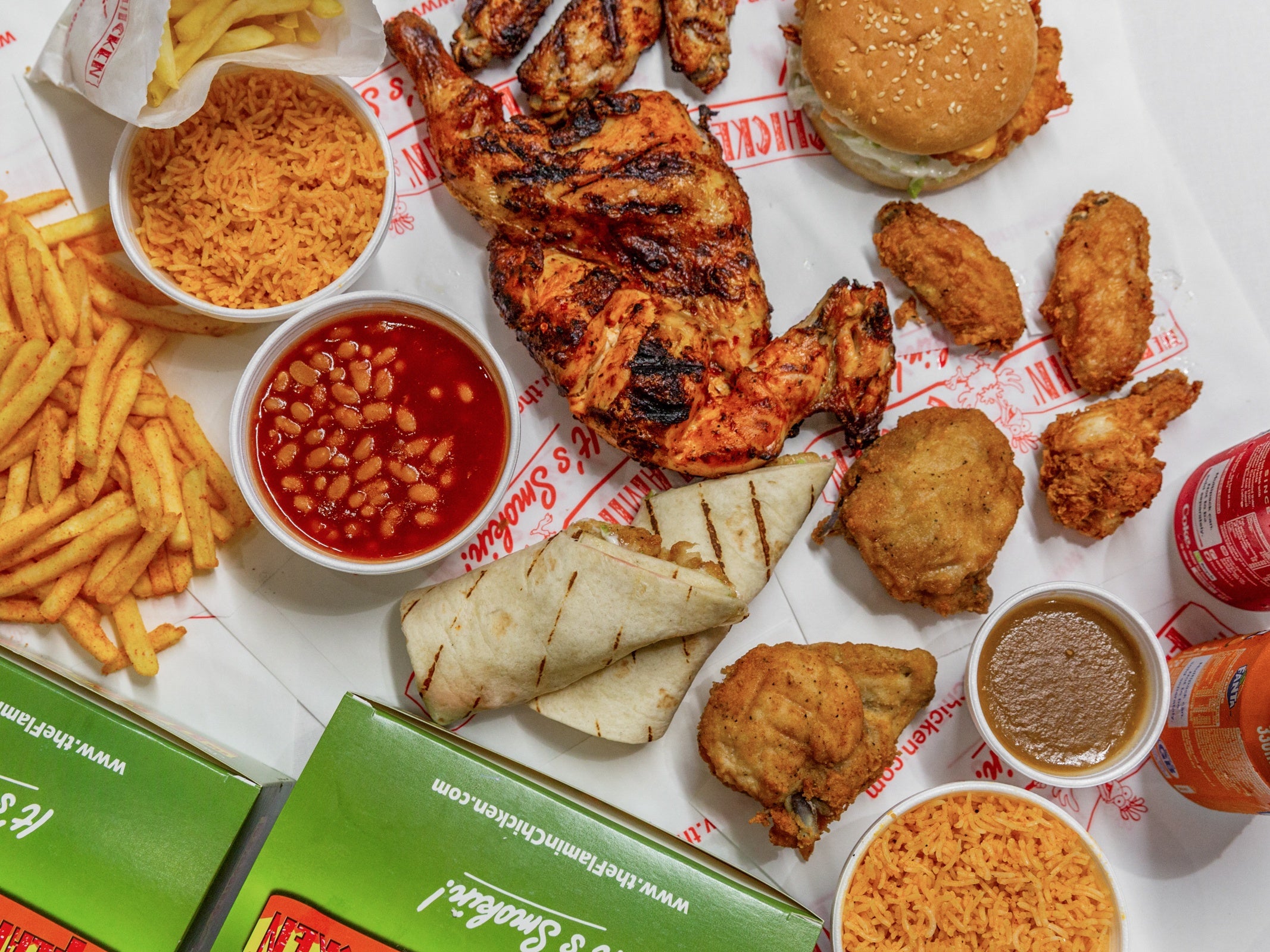The Flamin' Chicken delivery from Dover - Order with Deliveroo